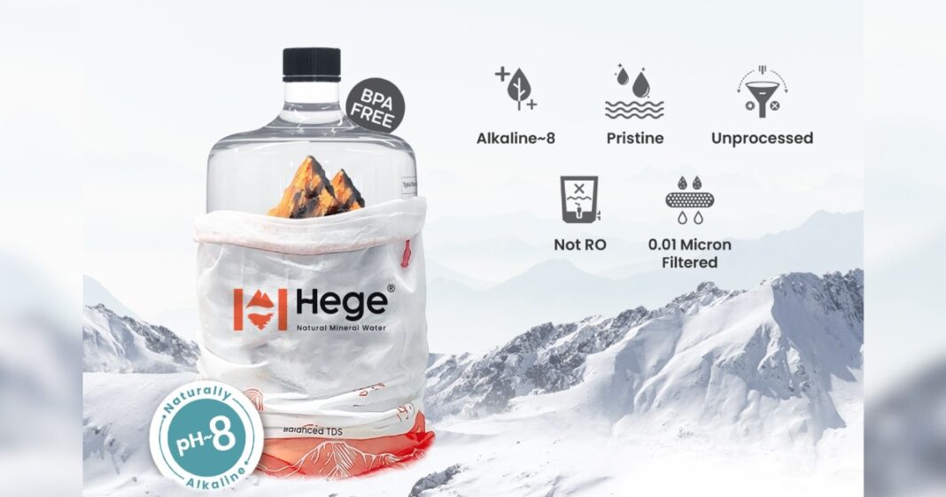 Hege Water: Pure, Alkaline Hydration Straight from the Himalayas ...