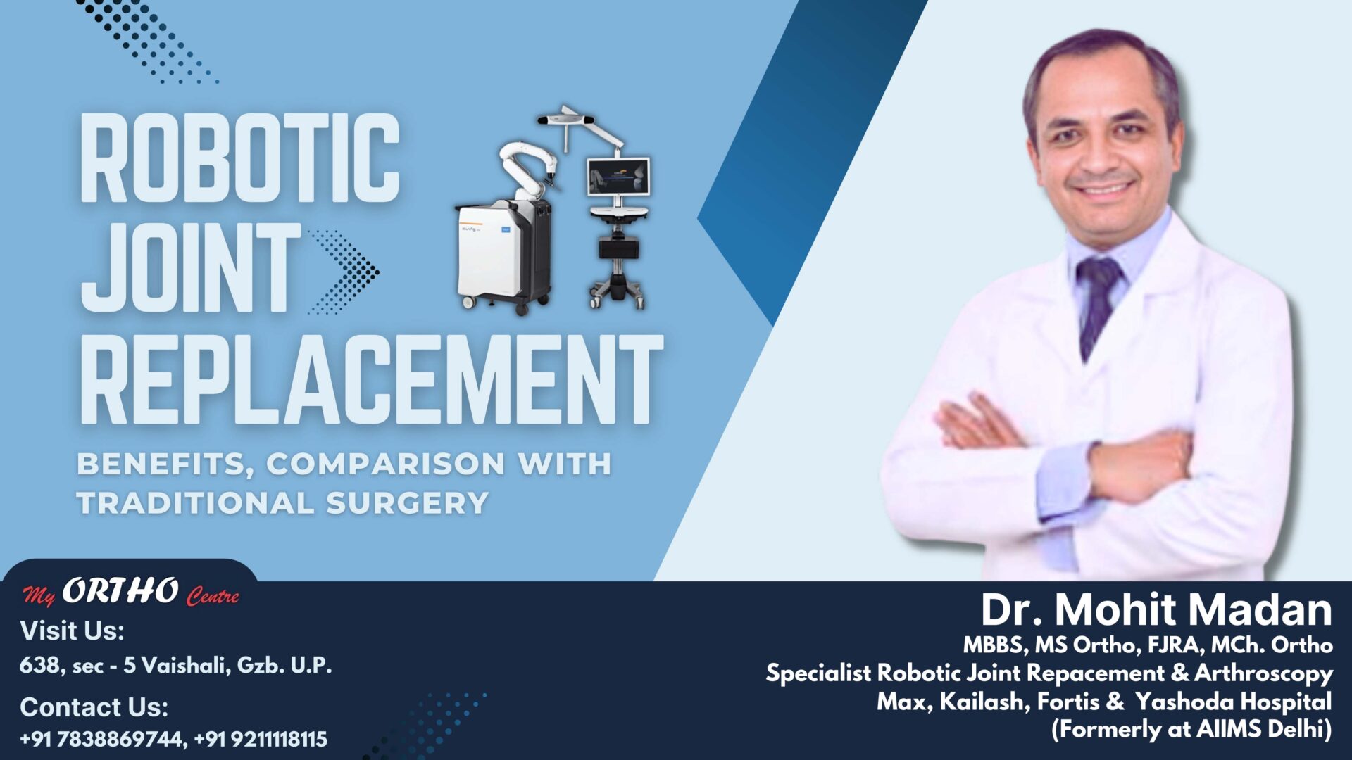 Robotic Joint Replacement: Benefits, Comparison with Traditional ...